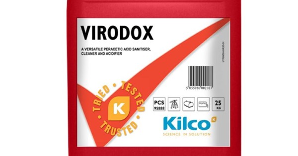 Kilco Virodox peracetic acid disinfectant 25Ltr